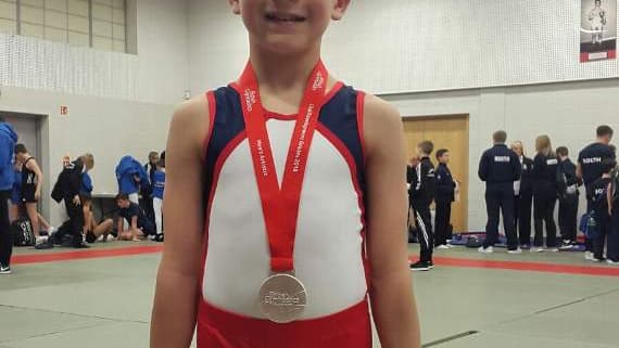 National silver for gymnast Alfie | middevonadvertiser.co.uk