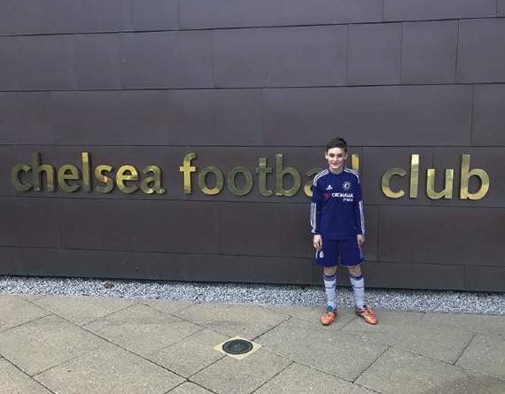 Blue is the colour for hotshot Aaron | middevonadvertiser.co.uk