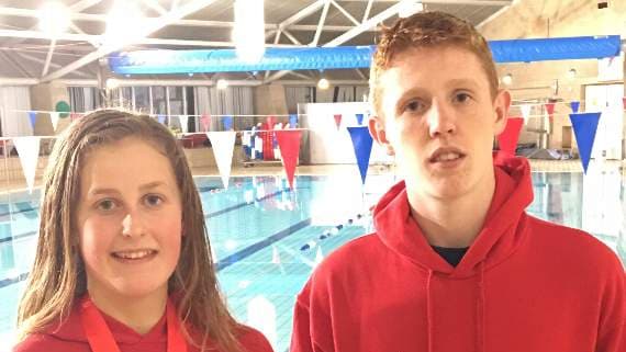Woolley and Perkin named swimmers of the year | middevonadvertiser.co.uk