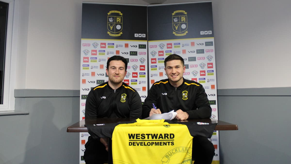 Jared Lewington signs contract with Buckland Athletic ...