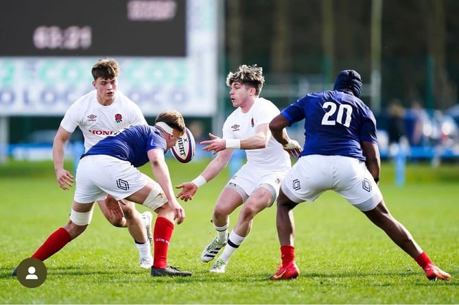 Teignmouth talent representing England Rugby in South Africa ...