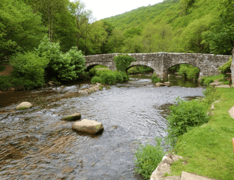 The history of the charming Fingle Bridge | middevonadvertiser.co.uk